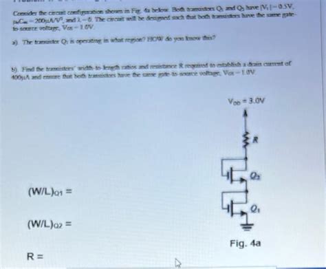 Solved Problem DC Biasing Consider The Circuit Chegg