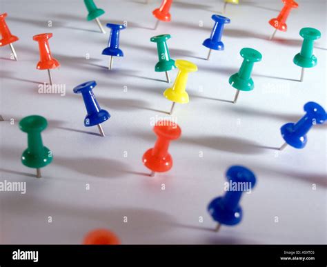 Many Map Pins Idea Of Multiple Locations Stock Photo Alamy