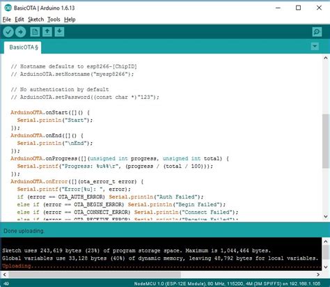 Esp8266 Ota With Arduino Ide Random Nerd Tutorials Arduino Arduino