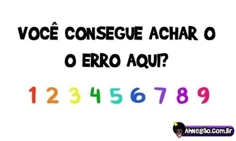 Encontre O Erro
