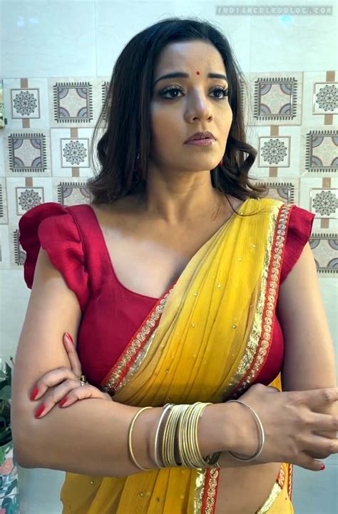 Monalisa Reels Tv Actress Hot Saree Hd Image Starcelebblog Com