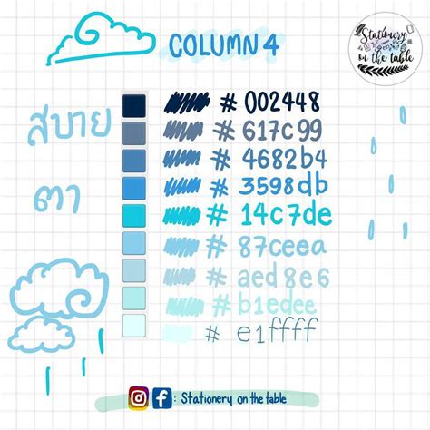 Pen Color Palette On Goodnotes App