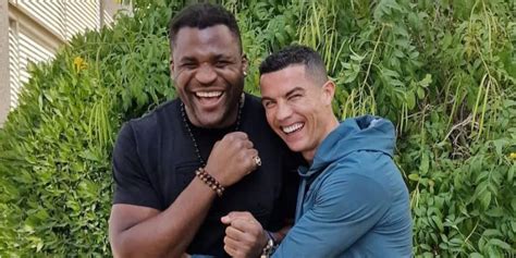 The Incredible T Cristiano Ronaldo Has Given Francis Ngannou Before