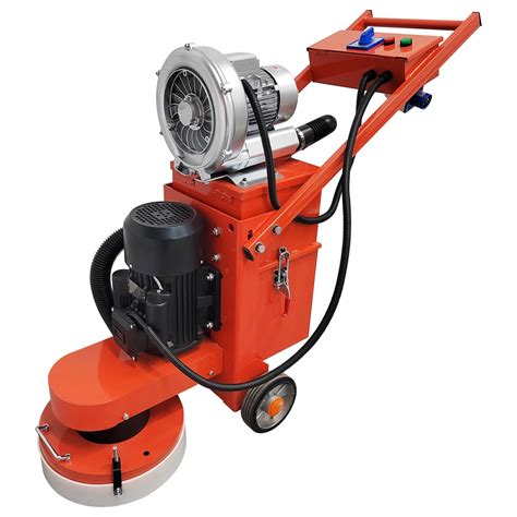 Hand Push Cement Ground Grinder Ground Grinding Machine With Blower 220v