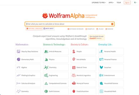 Wolframalpha Expert Level Knowledge For All