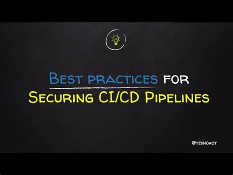 ndc conferences talk best practices for securing ci cd pipeline from