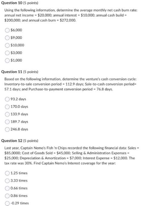 Solved Using the following information, determine the | Chegg.com