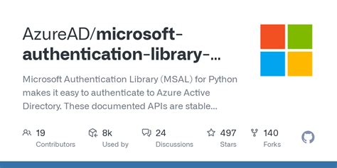 Microsoft Authentication Library For Pythonrequirementstxt At Dev · Azureadmicrosoft