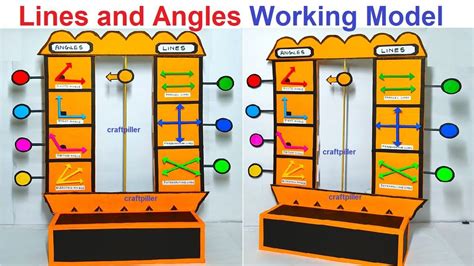 Lines And Angles Working Model Project Maths Tlm Diy Simple And Easy Steps Craftpiller Artofit