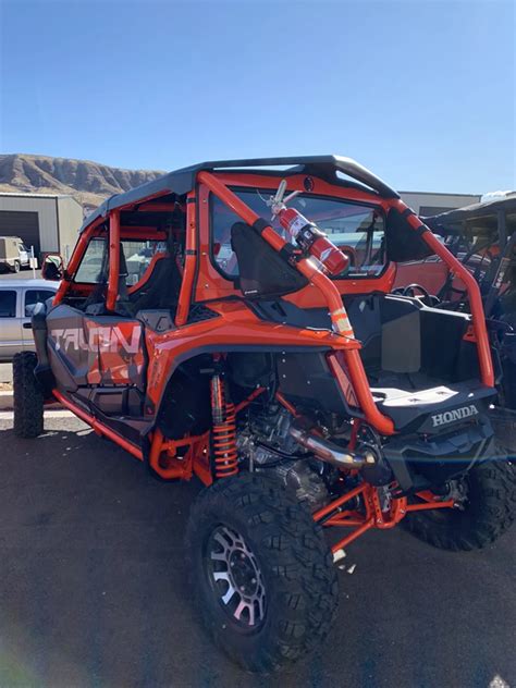 Honda Talon 4 Seat Rear Windshield 2020 2021 Deranged Off Road