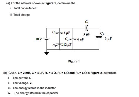 Solved A For The Network Shown In Figure Determine The Chegg