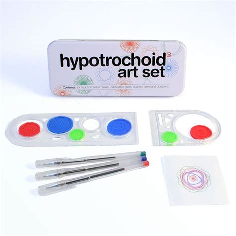 Npw W4083 Hypotrochoid Art Set Multicolor Spirograph Spirograph Kit