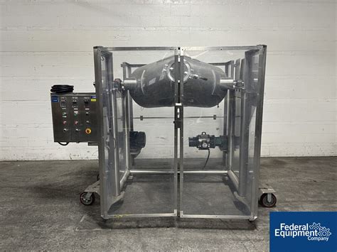 10 Cu Ft Keith Machinery Twin Shell Blender S S Federal Equipment Company
