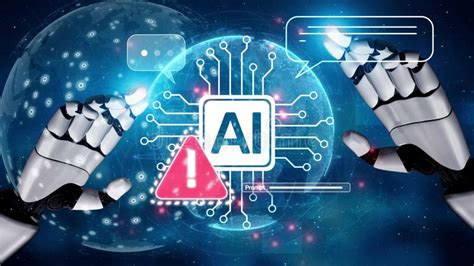 Ai Prompt Error Warning In Chat Interface With Alert And System Issue