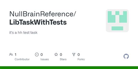 Github Nullbrainreferencelibtaskwithtests Its A Hh Test Task