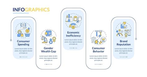 2d розовый векторный налоговый инфографический шаблон с красочными иконами линий визуализация