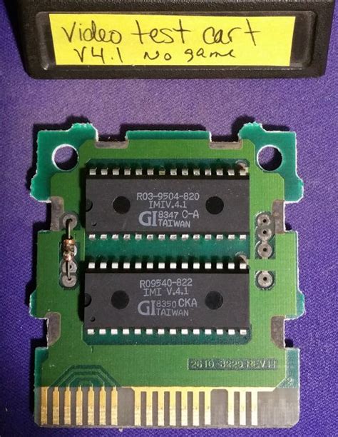 Test Cartridges Information Intellivision Aquarius Atariage Forums