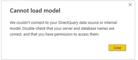 Report Refresh Errors Cannot Load Model Microsoft Fabric Community