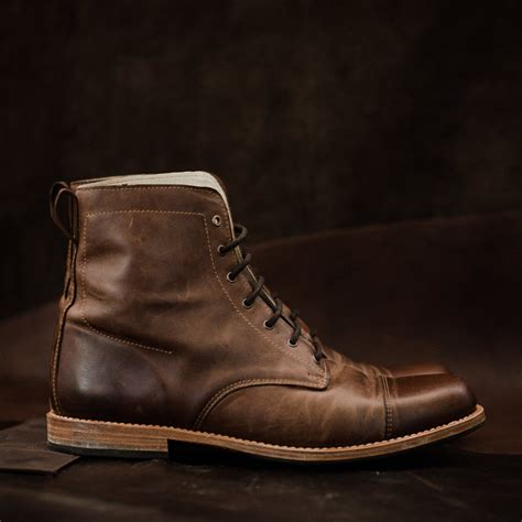Vintage Leather Boots For Men