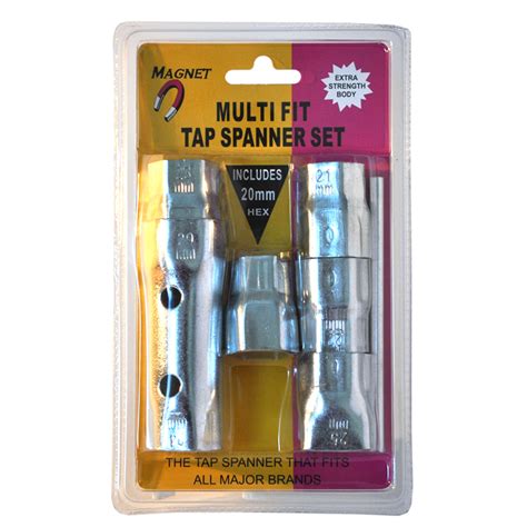 Magnet Multi Fit Tap Spanner Set Bunnings Australia
