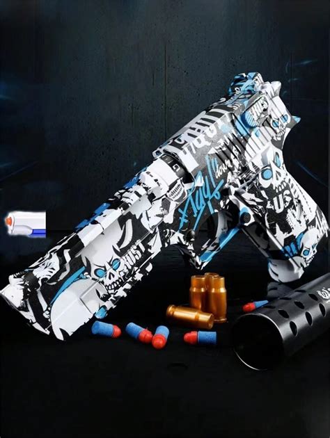 New Set Ejected Shell Soft Bullet Toy Gun Realistic Toy Gun For Sale