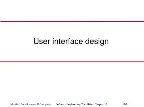 Ppt User Interface Design Powerpoint Presentation Free Download Id