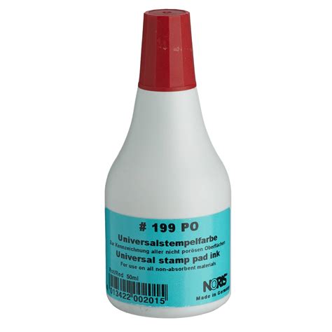 Noris #199 Universal Pad Ink 50ml Red - Kiwi Business