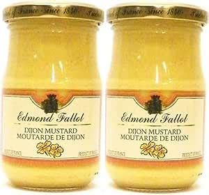 Edmond Fallot Dijon Mostaza 74 Oz Paquete De 2 1 Paquete Amazon