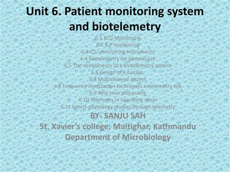 Patient Monitoring System Pptx