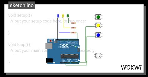 Arduino Uno Basic Wokwi ESP32 STM32 Arduino Simulator