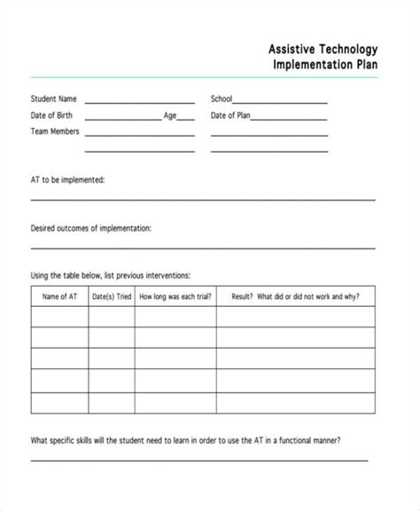 69 Implementation Plan Examples To Download