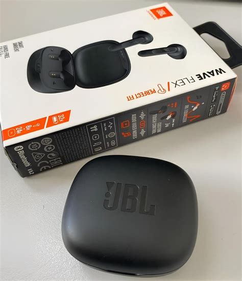 Fones De Ouvido JBL Wave Flex True Wireless Preto Aqui Tem Pechincha