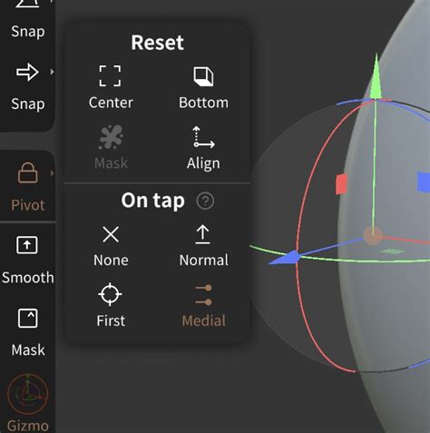 Medial Pivot Not Working Correctly V177 11 Bug Report Nomad Sculpt
