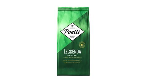 Кофе в зернах Poetti Leggenda Original натуральный жареный 1 кг с ...