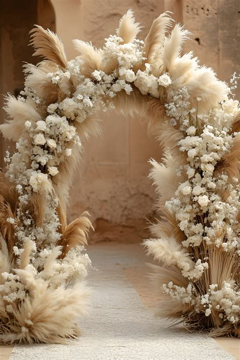 Dreamy Macramé Floral Wall Art Backdrop Rr8 512