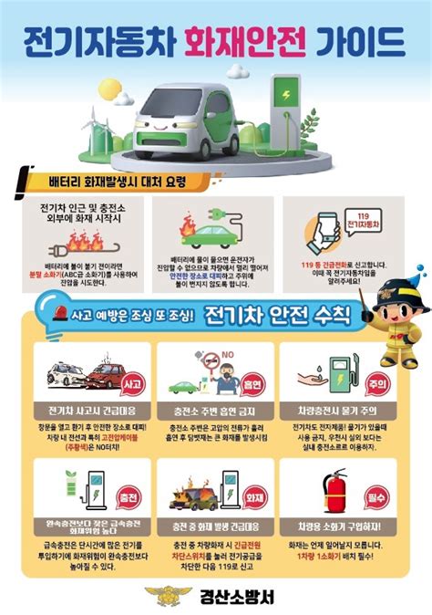 경산소방서 공동주택 등 전기차 충전시설 화재예방대책 추진 경북일보 굿데이 굿뉴스