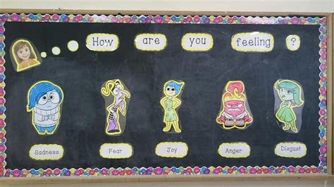 Inside Out Emotions Classroom Display Classroom Displays Classroom Ideas Feeling Sad How Are