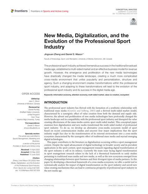 Pdf New Media Digitalization And The Evolution Of The Professional