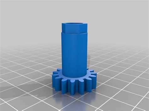 five axle stepper motor clock by eebel download free stl model