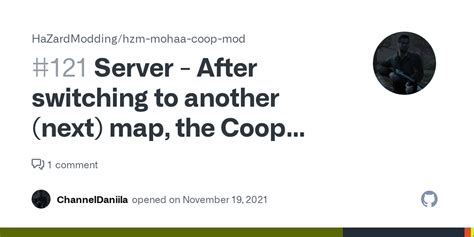 Server After Switching To Another Next Map The Coop Developer Menu