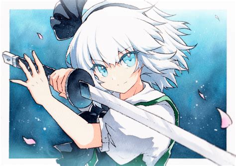 Konpaku Youmu Touhou Drawn By Qqqrinkappp Danbooru