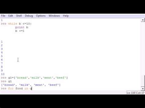 Python Programming Tutorial For And While Loops YouTube