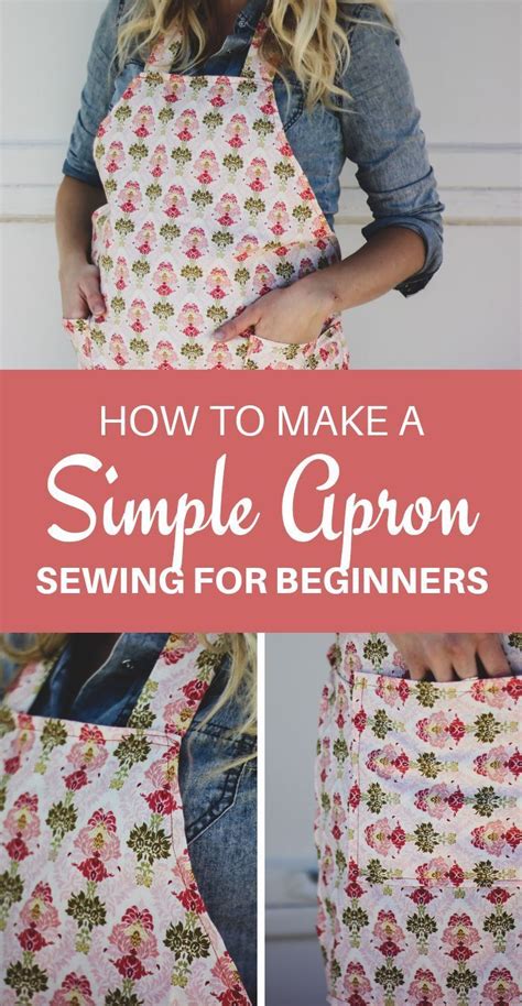 How To Make An Apron Sewing Projects For Beginners Artofit