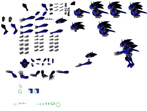 Mecha Sonic Sprites