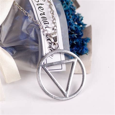 Akatsuki Hidan Ninja Jashin Necklace Trinity Symbol Baptism Catholicis