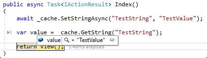 ASP NET Core SQL Server Based Distributed Cache