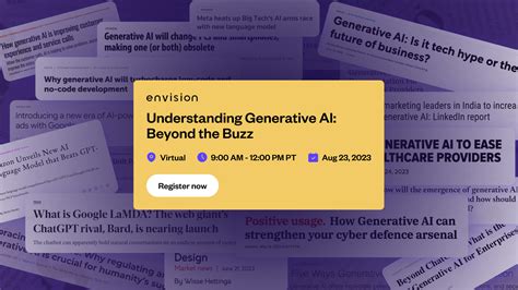 Envision Understanding Generative Ai Beyond The Buzz Yellowai