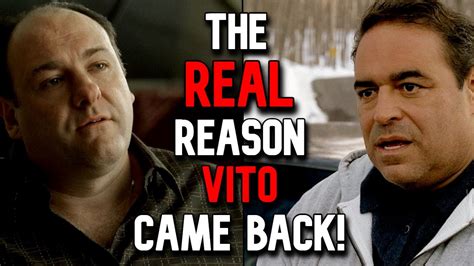 The Sopranos The Deleted Scene Which Explained Everything About Vito