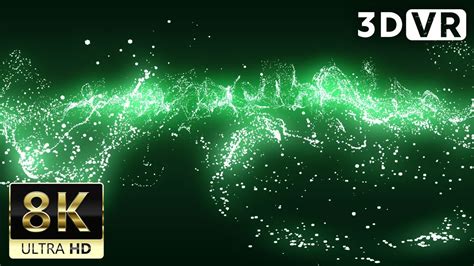 Beautiful Particle Animation VR D VIDEO K ULTRA HD YouTube
