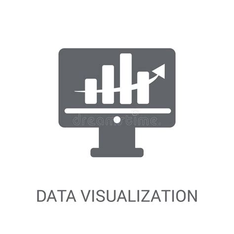 Data Visualization Icon Trendy Data Visualization Logo Concept Stock Vector Illustration Of